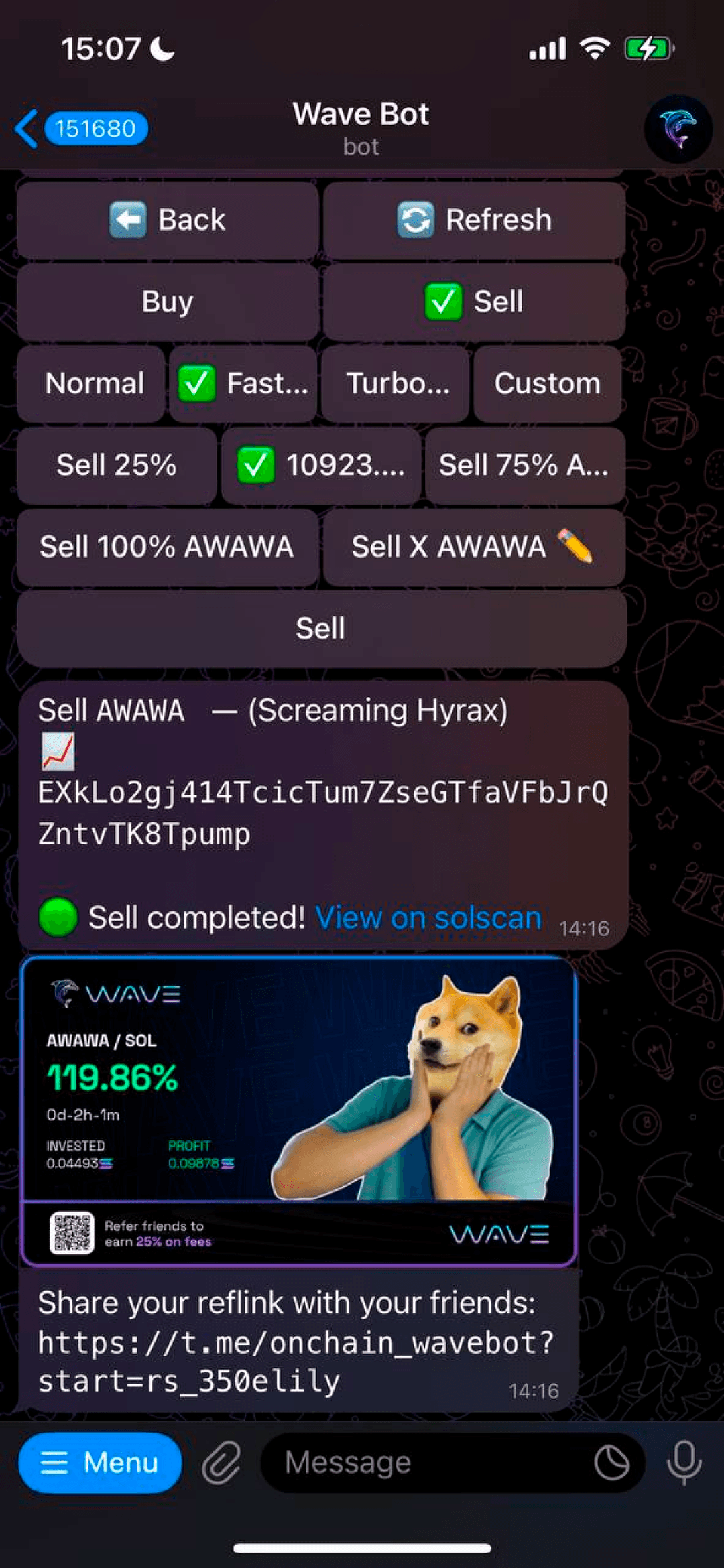 WaveBot - The Ultimate On-Chain Trading Platform