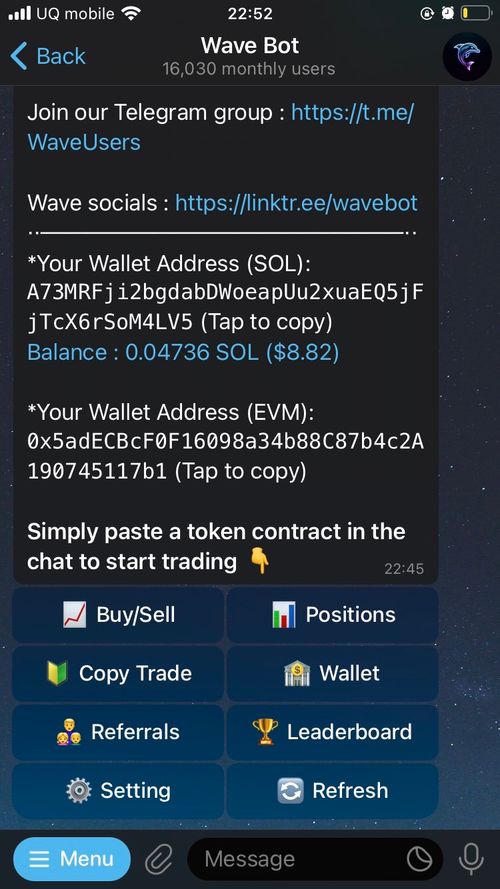 WaveBot - The Ultimate On-Chain Trading Platform